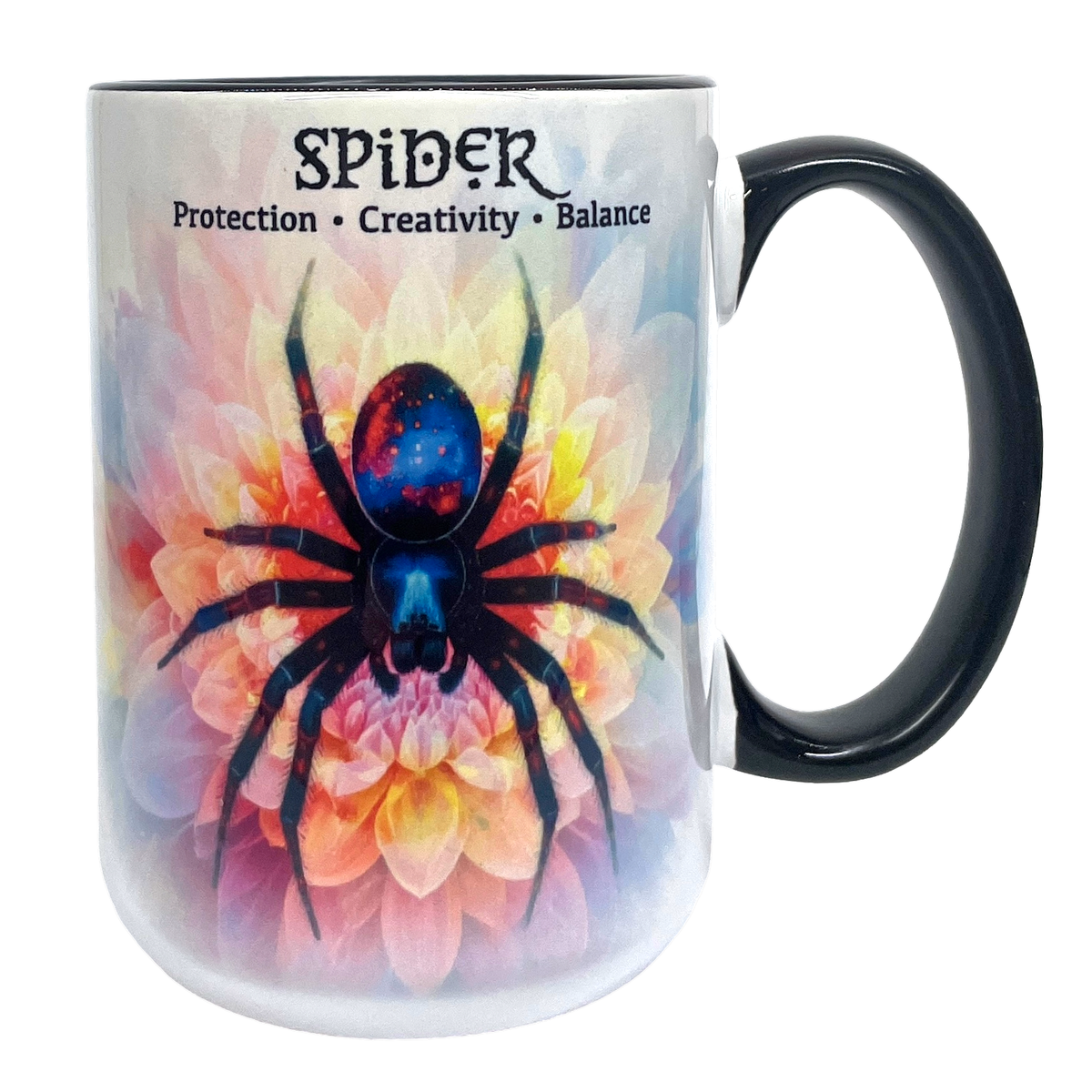 Spider Spirit Animal 15 oz Mug – Loose Leaf Women Tea Company